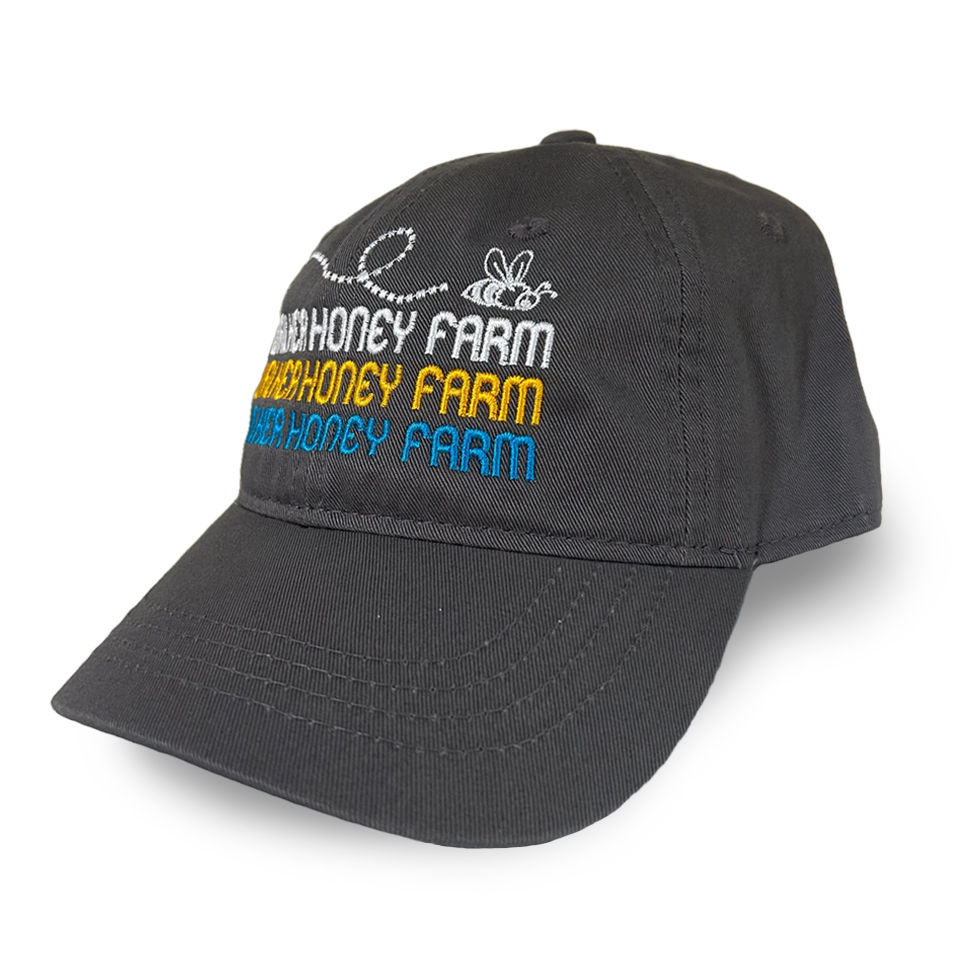 Gray Logo Cap - Walker Honey Farm
