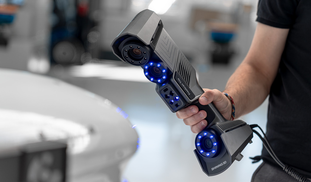 FreeScan Trio 3D Laser Scanner | Marker-Free & Ultra-Fast