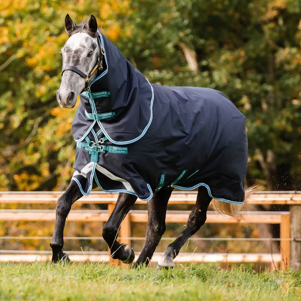 Amigo Bravo 12 PLUS MEDIUM Turnout, Navy/Aqua/Turquoise, 45" - 69"