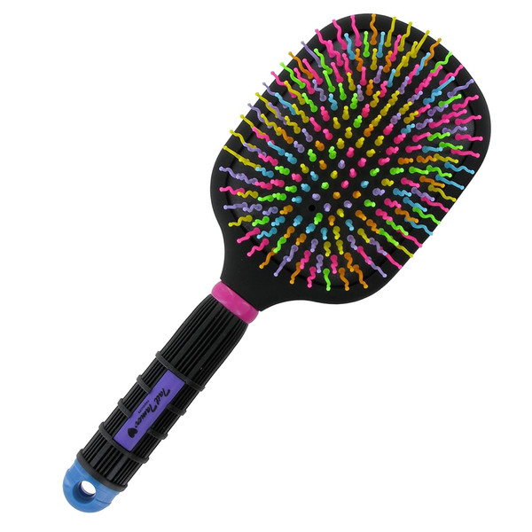 Tail Tamer Rainbow Paddle Brush