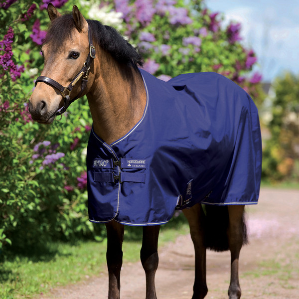 Amigo Stable Sheet, Atlantic Blue/Ivory