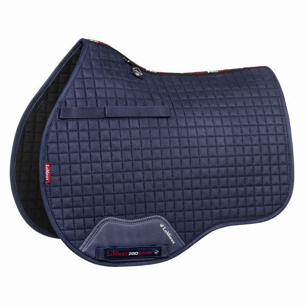 LeMieux Suede GP Square Pony Saddle Pad, Small/Medium, Long Straps