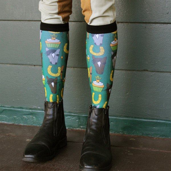 Dreamers & Schemers YOUTH Pair & a Spare Boot Socks, Carrot Cake