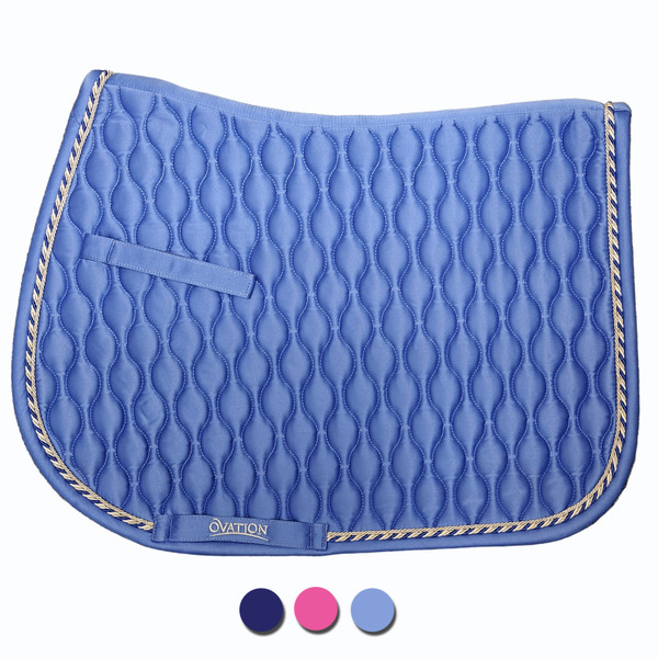 Ovation Quilted Satin AP Pony Saddle Pad
