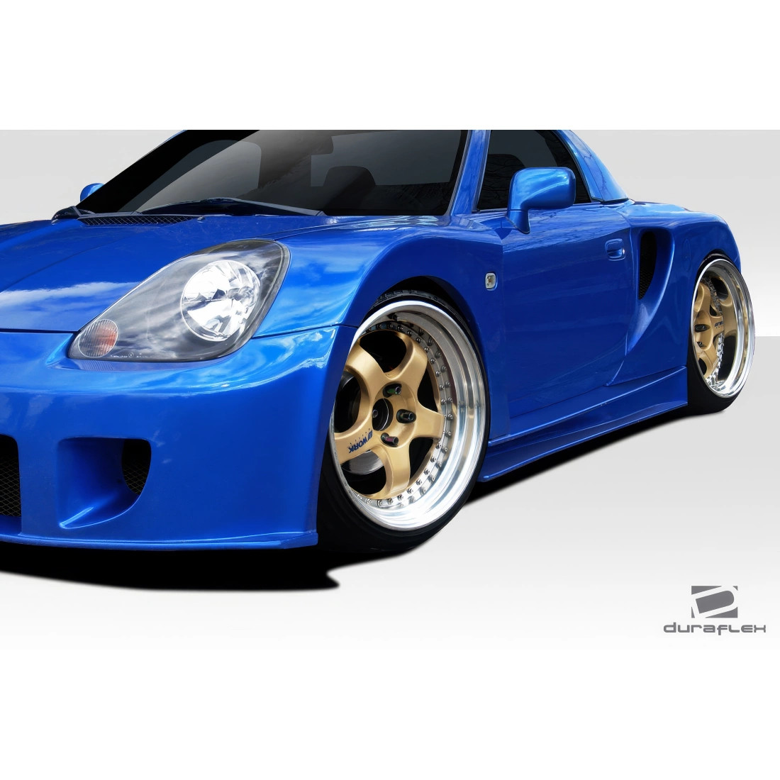 2000-2005 Toyota MRS MR2 Spyder Duraflex TD3000 Wide Body Side Skirts ...