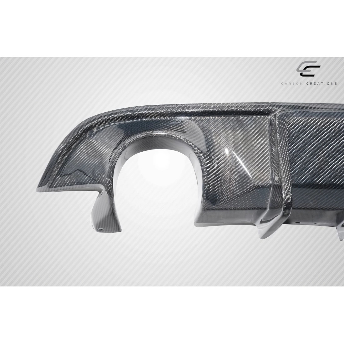 2017-2022 Infiniti Q60 Carbon Creations J Spec Rear Diffuser - 3 Piece