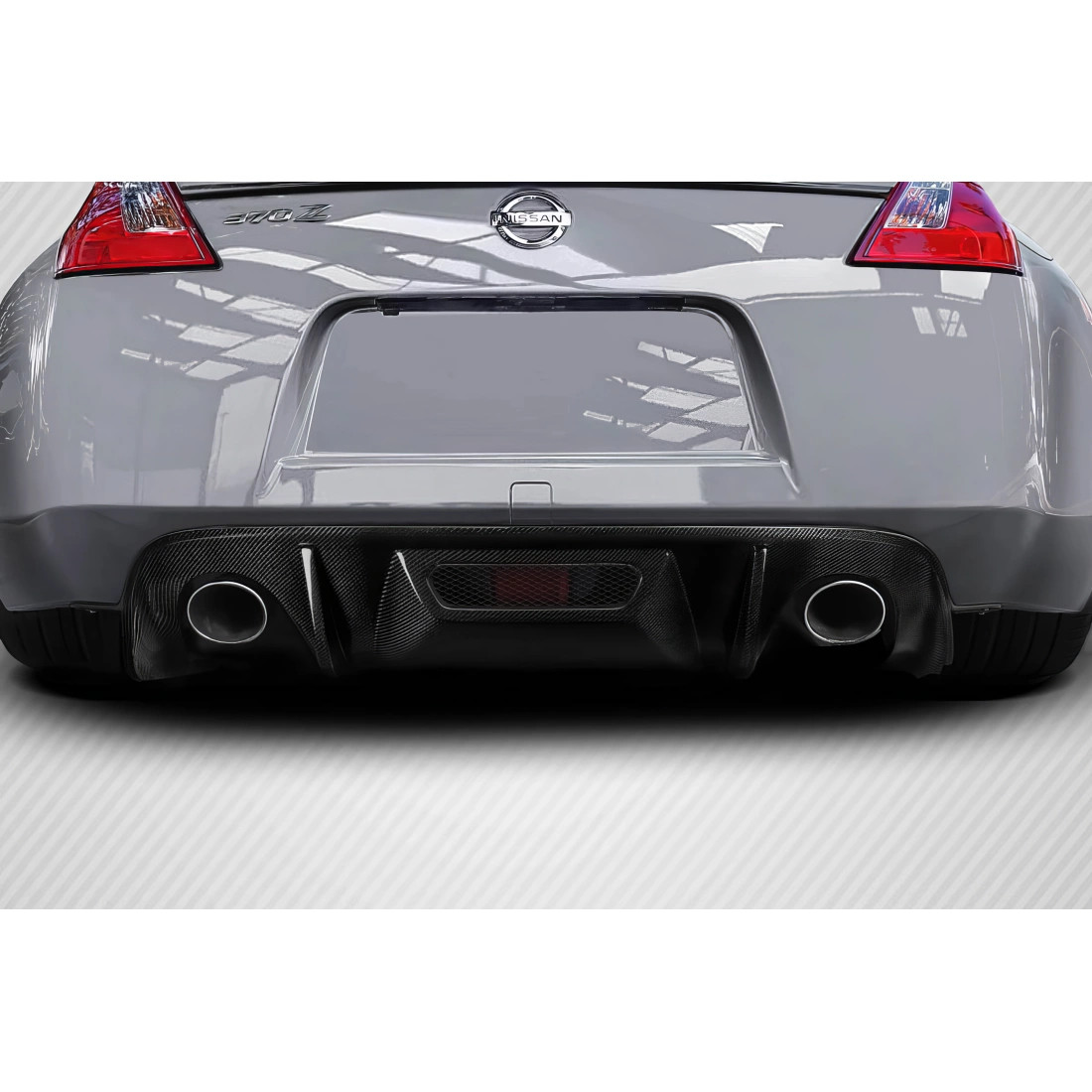 2009-2020 Nissan 370Z Z34 Carbon Creations Zenith Rear Diffuser - 1 Piece
