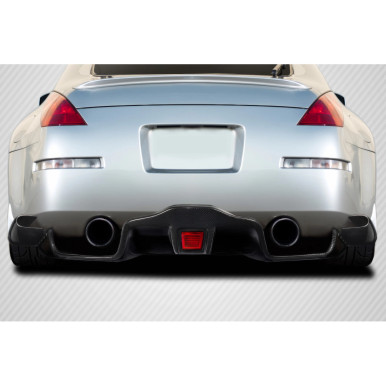 2003-2008 Nissan 350Z Z33 Carbon Creations F1 Rear Diffuser - 5 Piece ...