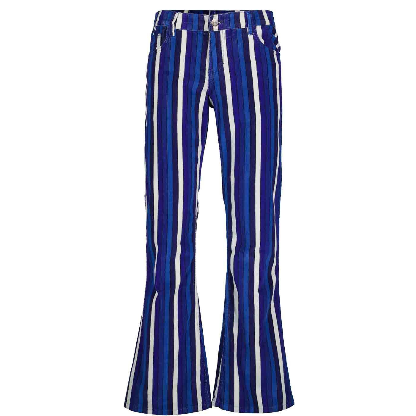 Spectrum Stripe MADCAP ENGLAND Retro Cord Flares B
