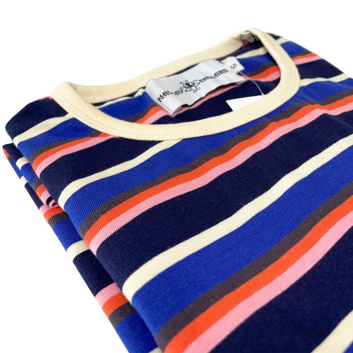 Dekker MADCAP ENGLAND Retro 70s Stripe T-Shirt JS