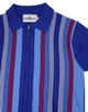 Capitol MADCAP ENGLAND 60s Mod Stripe Zip Polo STW