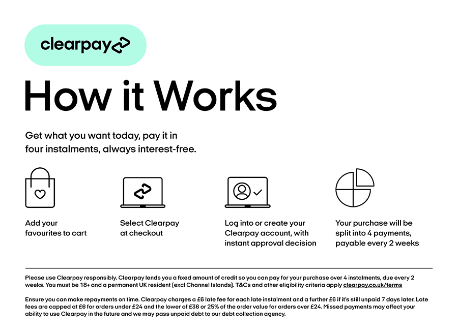 Clearpay Pay in Four