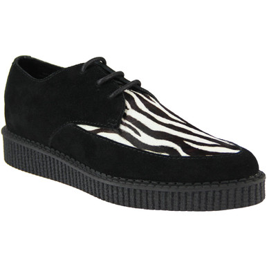 Rocket MADCAP ENGLAND 50s Zebra Brothel Creepers