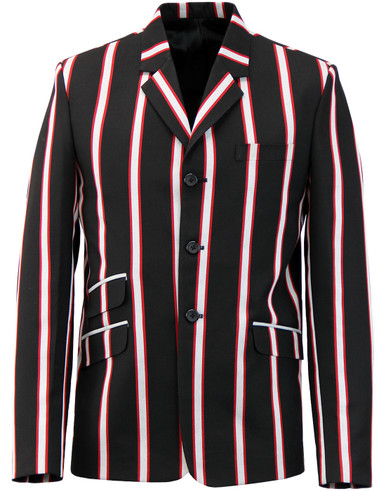 Hapshash MADCAP ENGLAND Mod Retro Boating Blazer