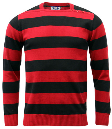 Jones MADCAP ENGLAND 60s Mod Block Stripe Jumper R