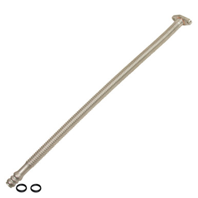 Buy BD Diesel Flexible 23in Turbo Oil Drain Line - 1453106 for 62.66 at ...