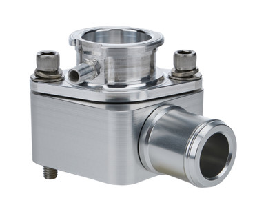 Billet Water Filler Neck w/1.5 Hose Fitting - Fidanza Performance