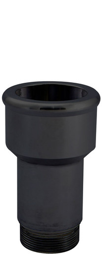 Fitting 1-3/4 Water Pump Inlet Black - Fidanza Performance