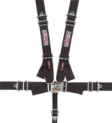 Indivd. Shoulder Harness Pull-Down Blk Pro Series - Fidanza Performance