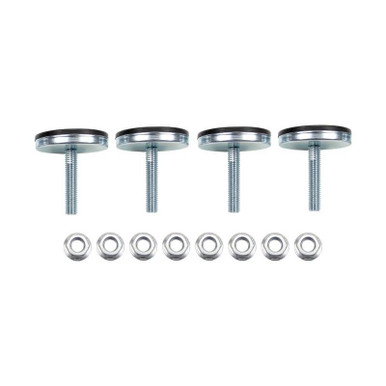 Wehrli Modular Steel Work Bench Leveling Feet Kit, for 4 legs - WCF207 ...