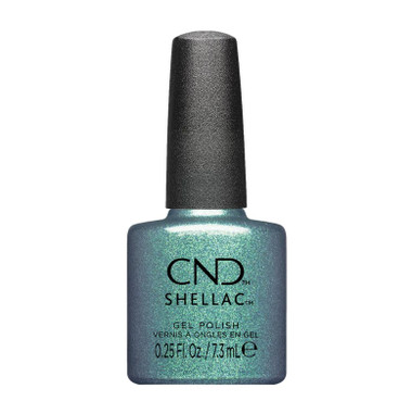 CND Shellac Gel Polish Teal-Tricity - .25 fl oz