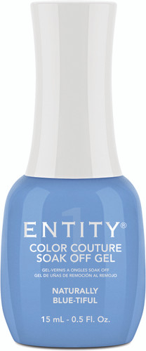 Entity Color Couture Soak Off Gel NATURALLY BLUE-TIFUL - 15 mL / .5 fl oz