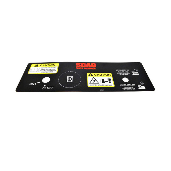 Instrument Panel Decals-Lawn mower parts | Small Engines Pro Dealer