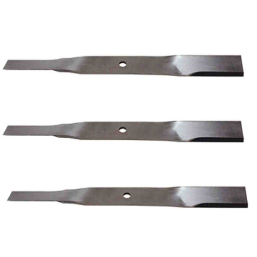 21" Universal Low Lift Blade Kit(3 Pack) For 61" Lesco Mower - 5/8 ...