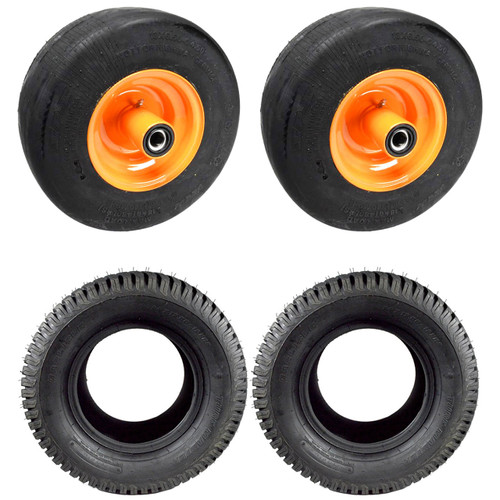 Complete Tire Kit For SCAG Cheetah II Model SCZII61V-37BVEFI | Small ...