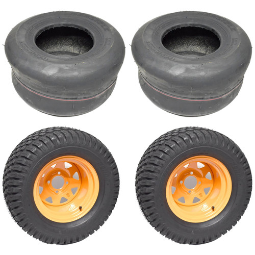 Complete Tire Kit For SCAG Patriot Model SPZ61H-27CX | Small Engines ...