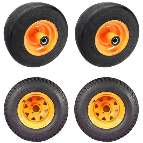 Complete Tire Kit For SCAG Tiger Cat II Model STCII61V-26CVEFI | Small ...