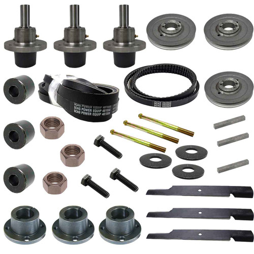 Complete Deck Moving Parts Maintenance HD Kit For Scag Turf Tiger II 60 ...