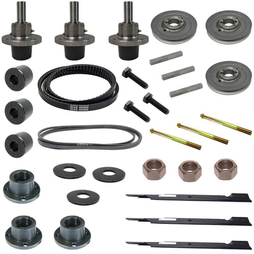 Complete Deck Moving Parts Maintenance HD Kit For Scag Turf Tiger II 72 ...