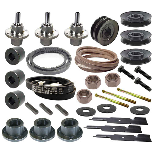 Complete Deck Moving Parts Maintenance Kit For Scag Tiger Cat II 48 ...
