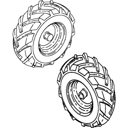Husqvarna Wheel Assembly For TR 317DE Snow Blower | https://www ...
