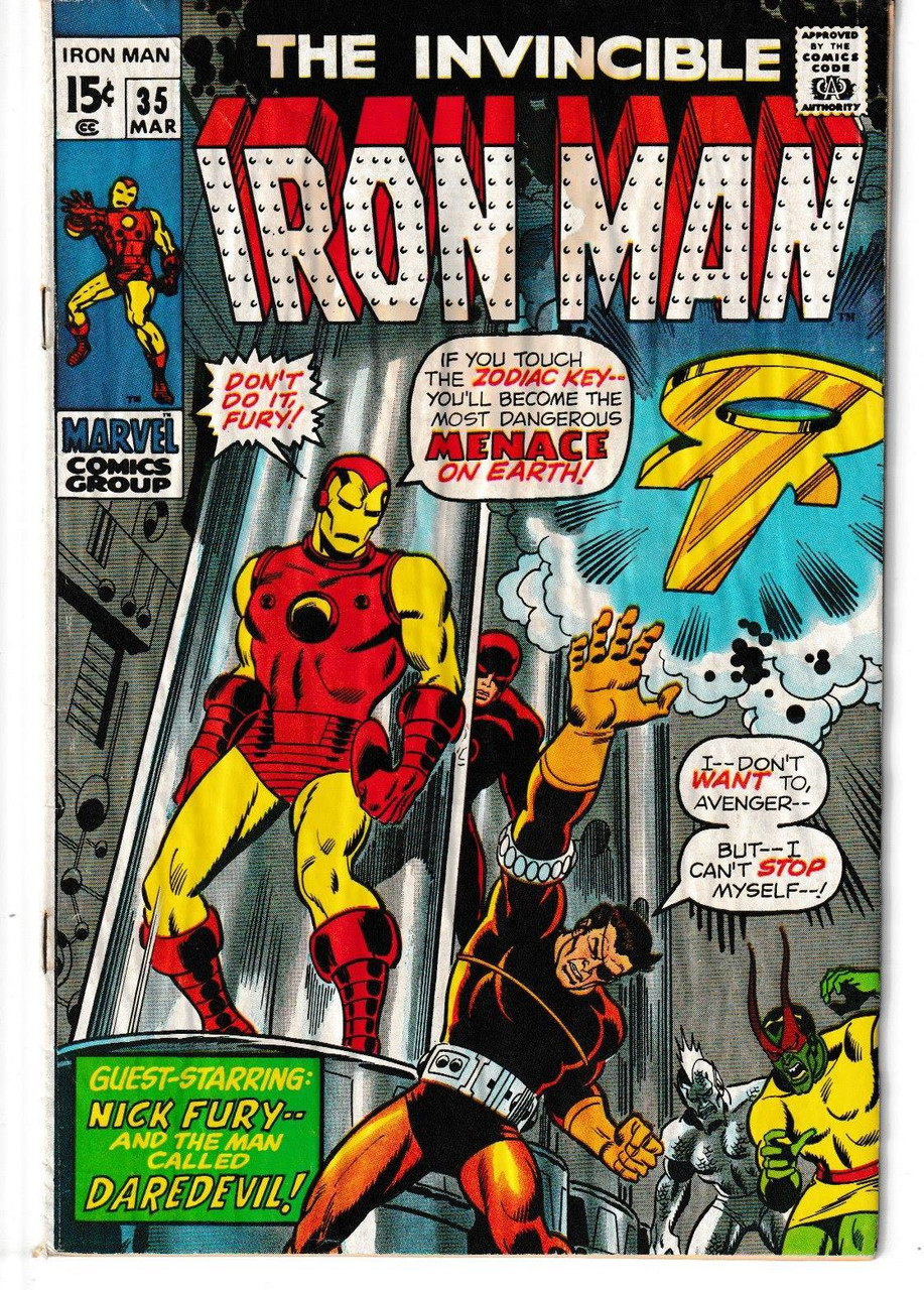 iron man comic debut