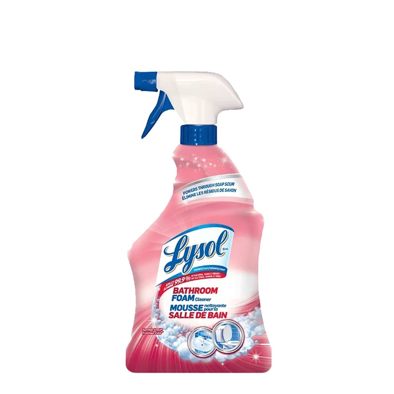 Lysol Bathroom Cleaner, 950 mL, 9/Case