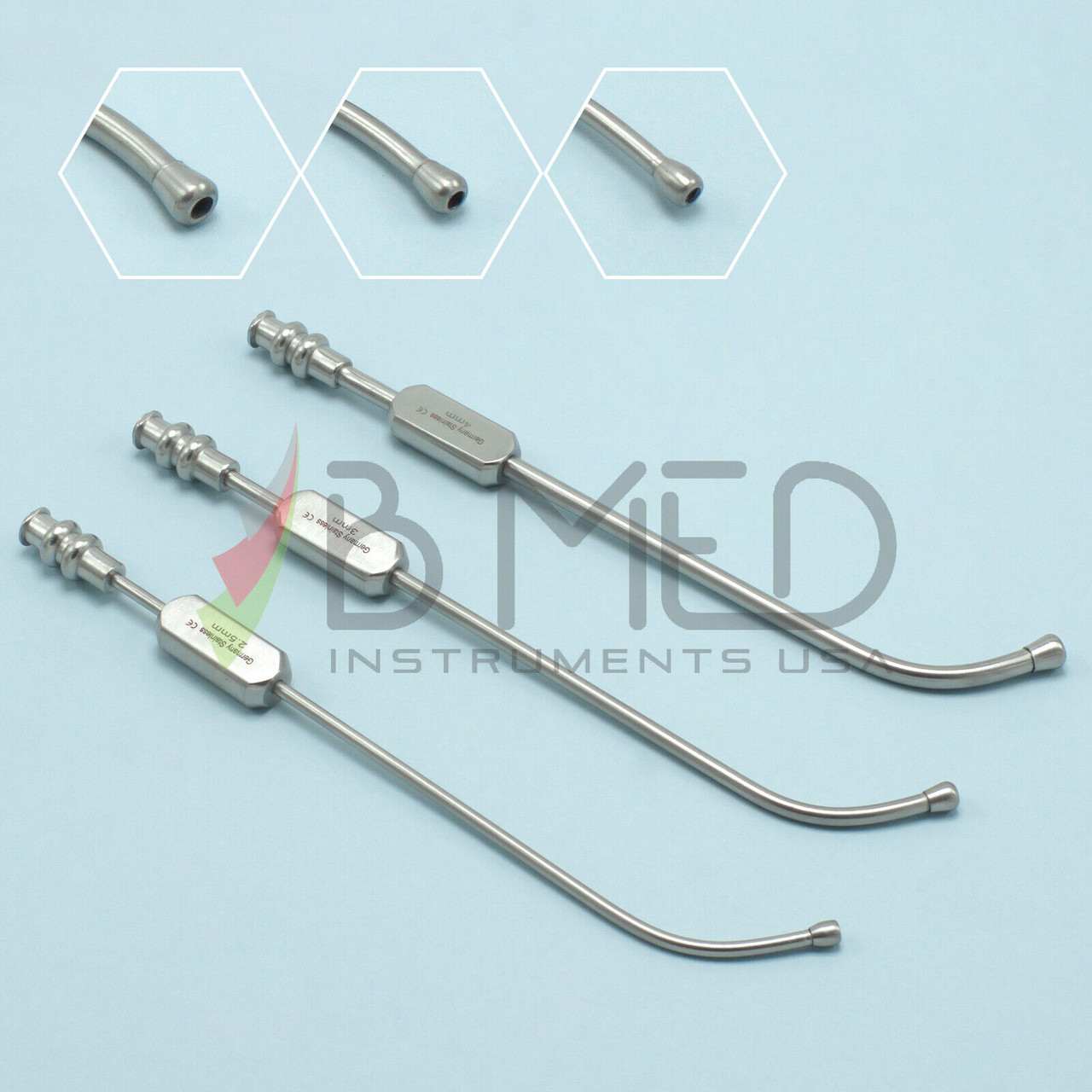 Surgical Instruments - ENT EAR NOSE & THROAT - Cannulas / Suction Tubes ...