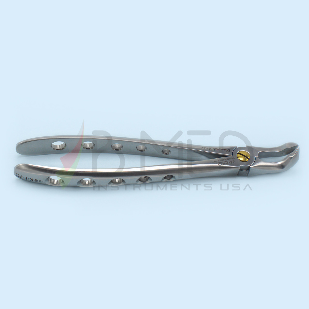 Extracting Forceps F7C Diamond Coated Lower Molar Cow-horn