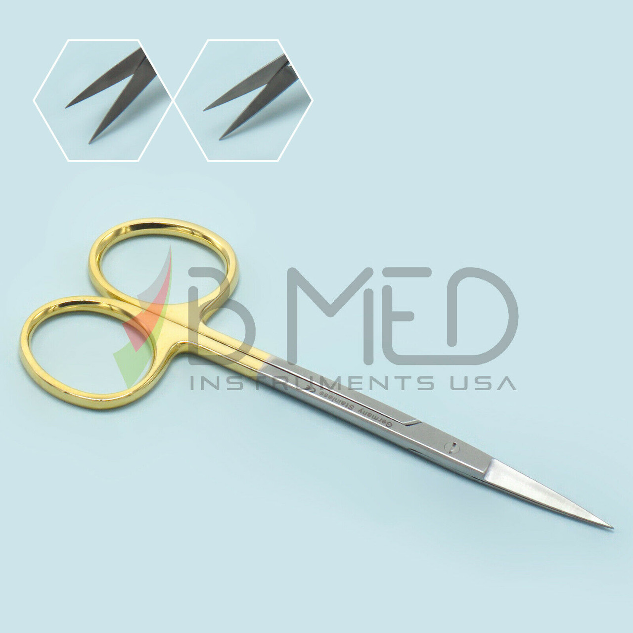TC Iris Scissors 4.5" Straight
