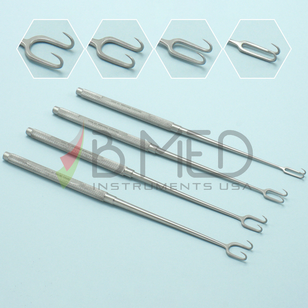 Joseph Skin Hook 2 Sharp Prongs 2mm 5mm 7mm 10mm