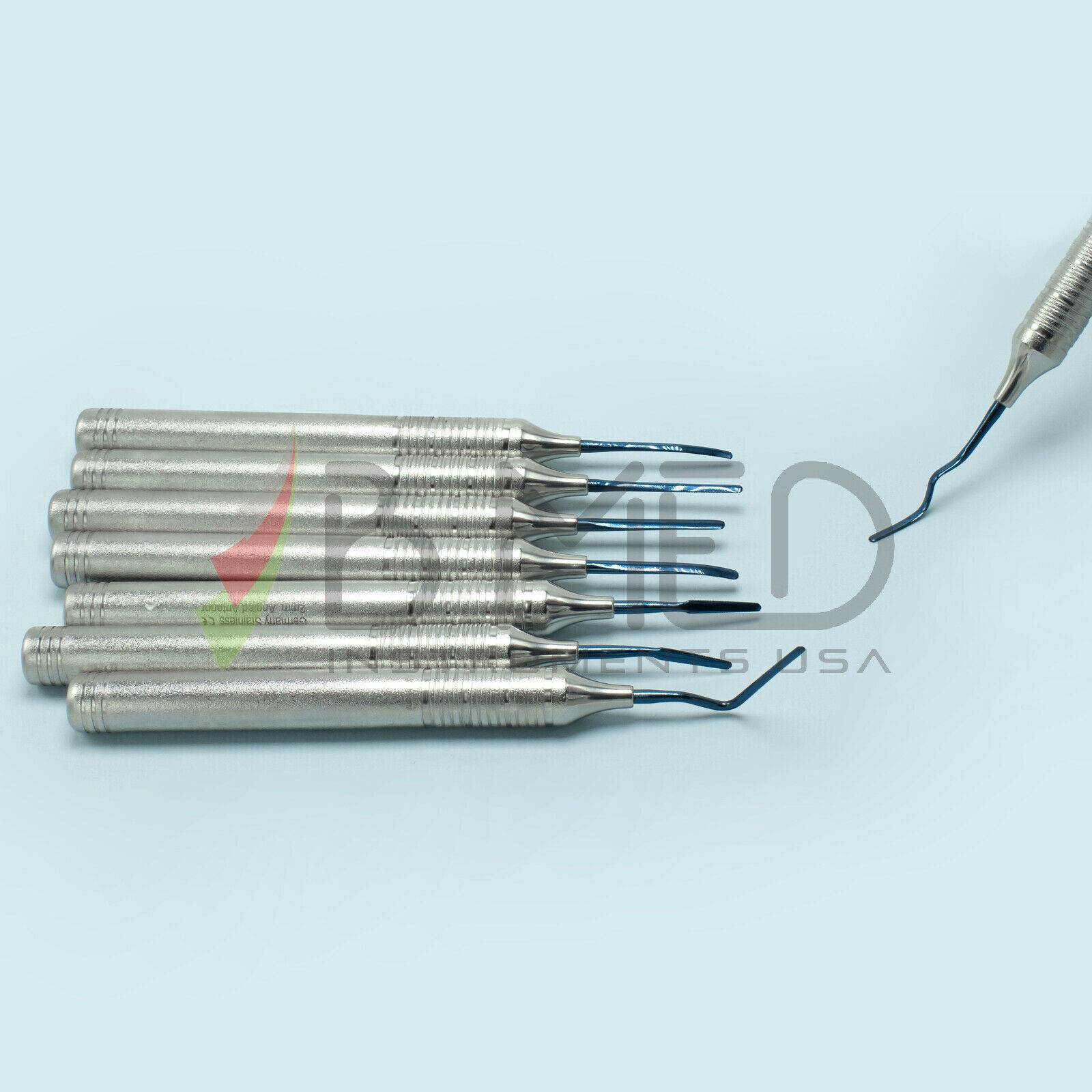 Power Periotome Flex Kit Titanium Tips Root Extraction