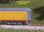HO Diaphragms for Streamliners, 6 pack (gray) - American Limited Models