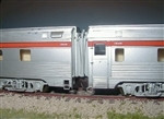 HO Diaphragms for Walthers Budd Car, 6 cars (gray) - American Limited ...