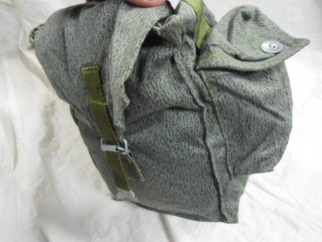 Polish Army Puma Camouflage Gas Mask Bag - Billings Army Navy Surplus Store