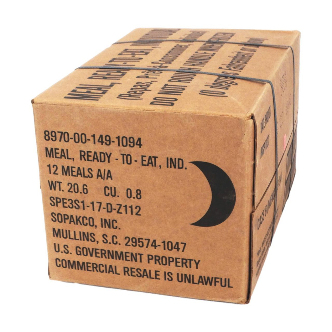 MRE Case (12 Meals) - Billings Army Navy Surplus Store