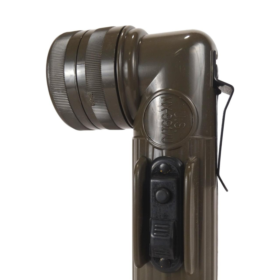 U.S. Military Fulton MX-991/U Angle-Head Flashlight