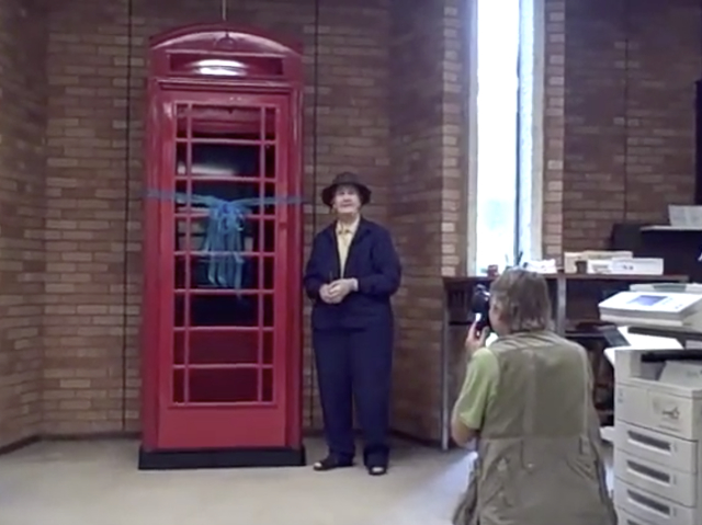 British Phone Booth Donated to University - Billings Army Navy Surplus ...