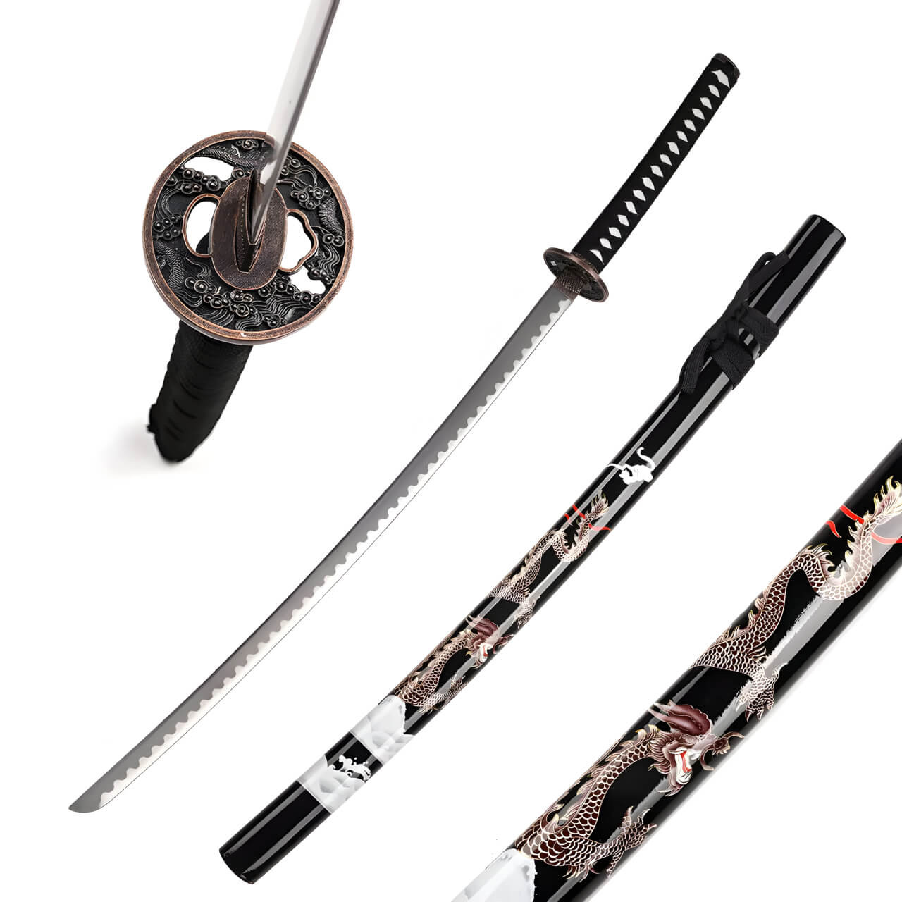 Dragon Duo Katana Set