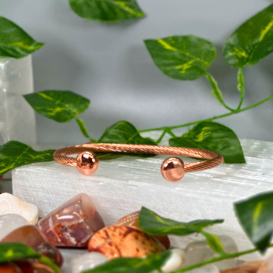Wire Braid Copper Cuff